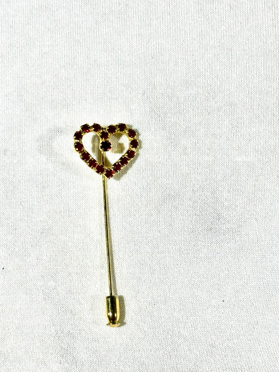 Heart stick pin – NDulge Collection